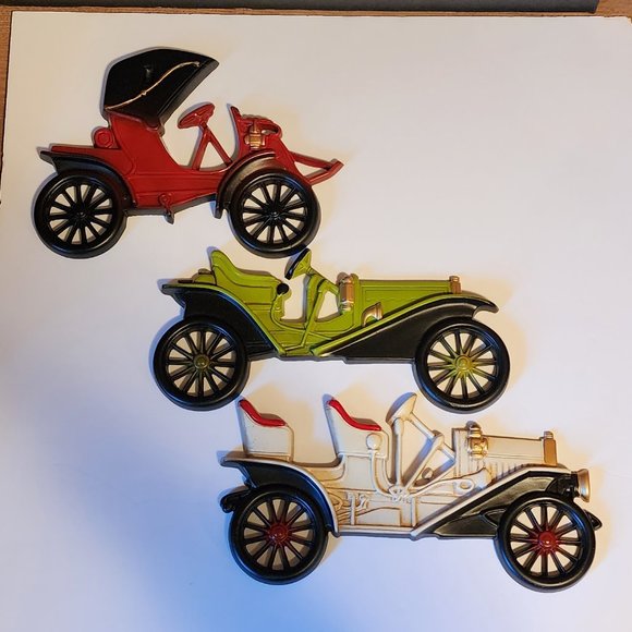 Home Interiors | Wall Decor | Vintage Home Interiors Antique Cars Wall ...